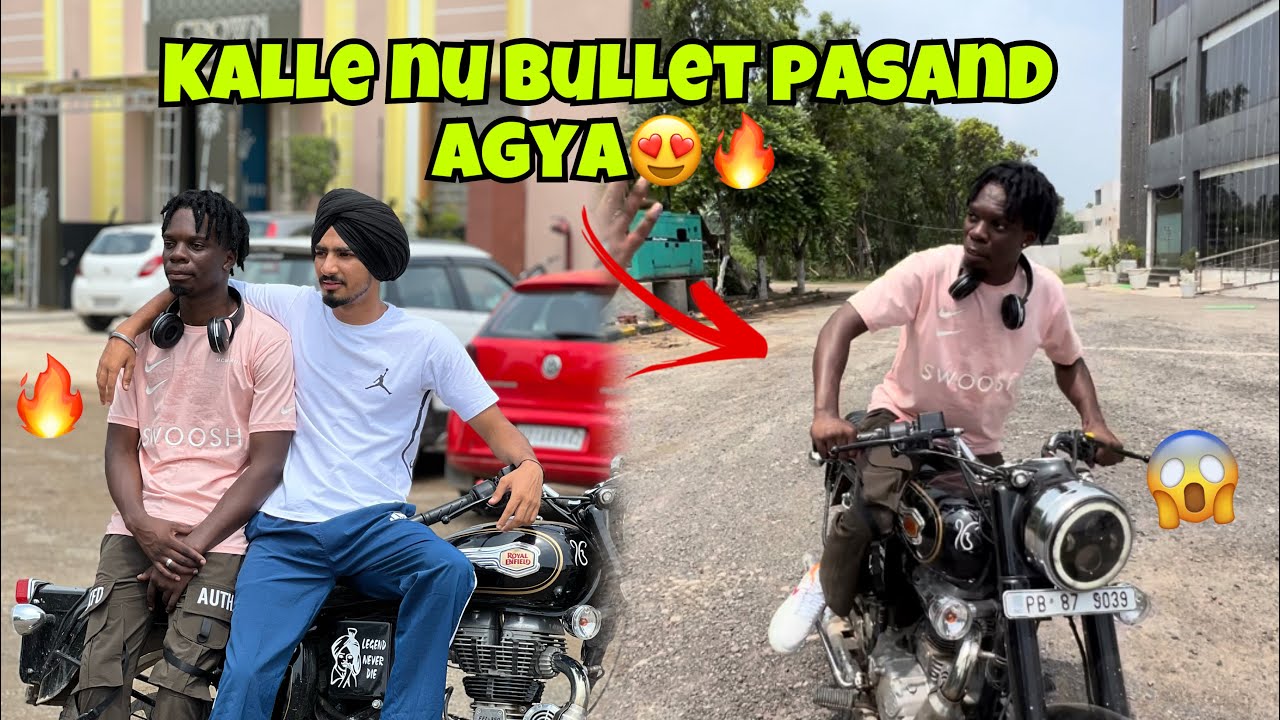 Kalle jatt nu bullet psand agya😍🔥 || Garrymorindavlogs - YouTube
