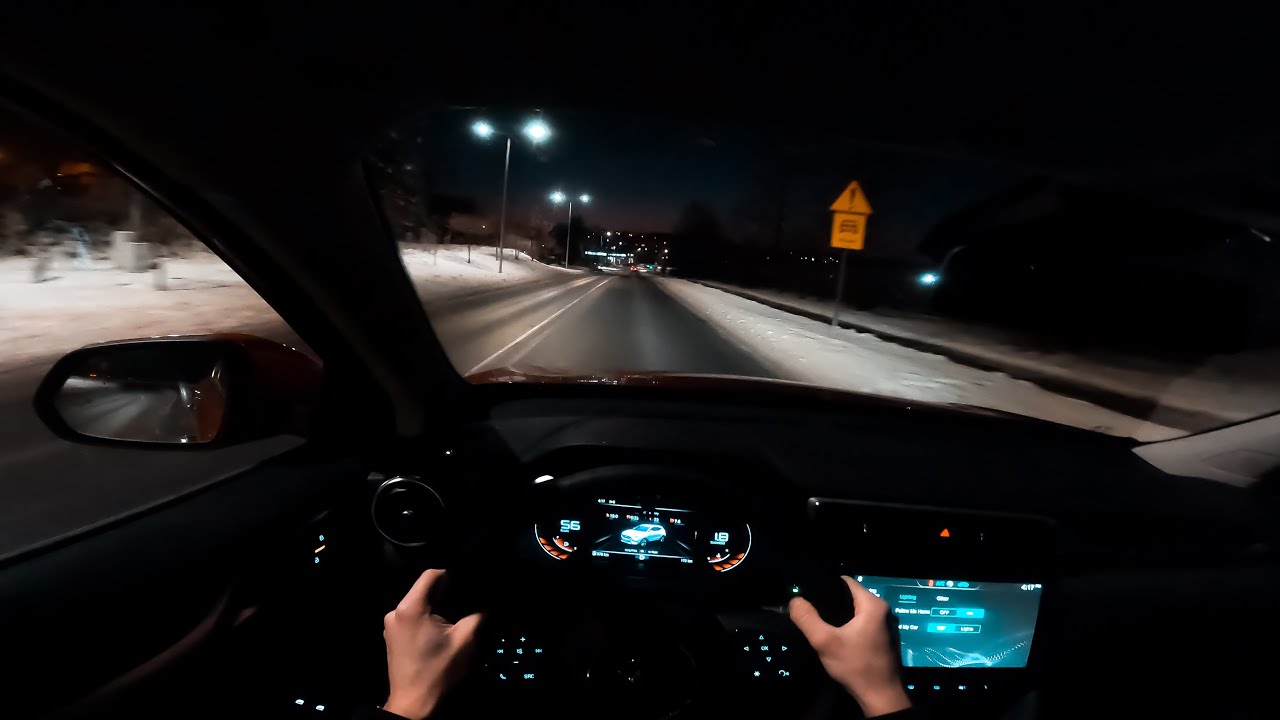 MG ZS 2024 - Pov drive night test - YouTube