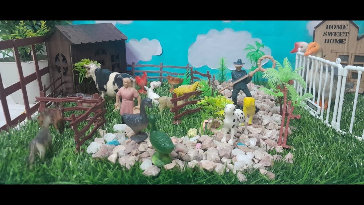 Built farm house|Farm animals|House of Animals - Cattle Farm House ...