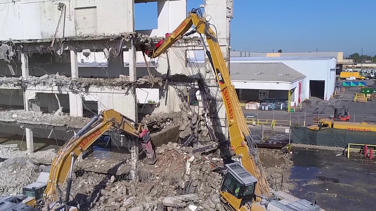 National Demolition -Manufacturing plant Demolition US - YouTube