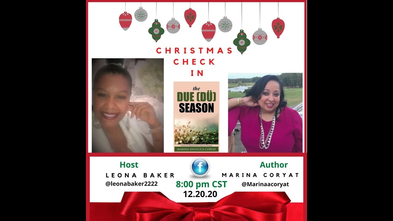 Christmas Check In with Author and Prophetess Marina A. Coryat and ...