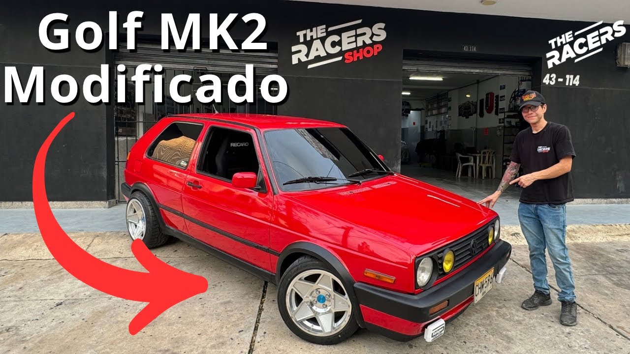 Modificamos radicalmente este Golf mk2 - YouTube