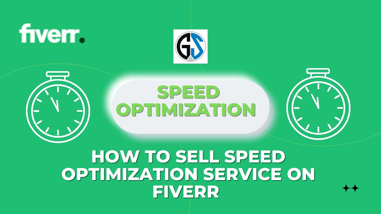 Sell Speed Optimization Service on Fiverr and Earn 200 plus $$ - YouTube