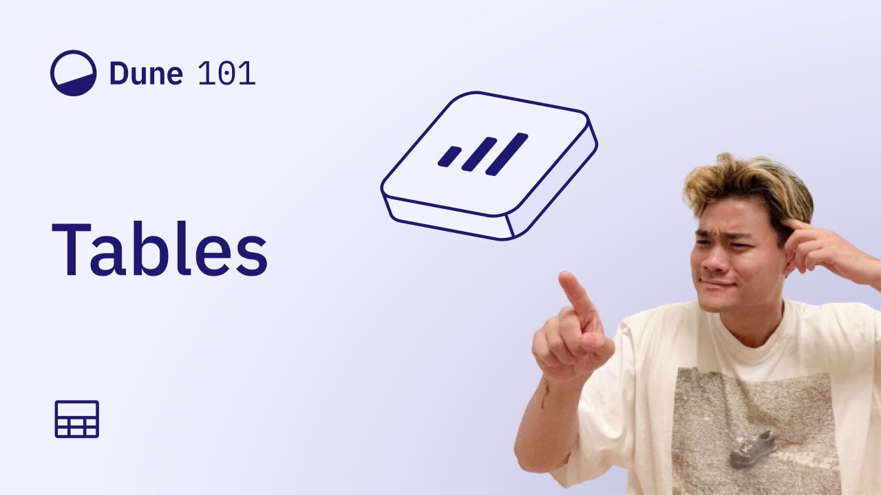 Dune 101: Understanding Tables (Raw, Decoded, Curated/Spellbook, Views, Uploads) - YouTube