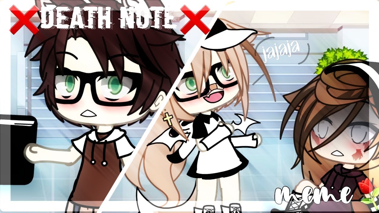death note //meme//gacha life audio editado TwT💕⚘(re cringe) - YouTube