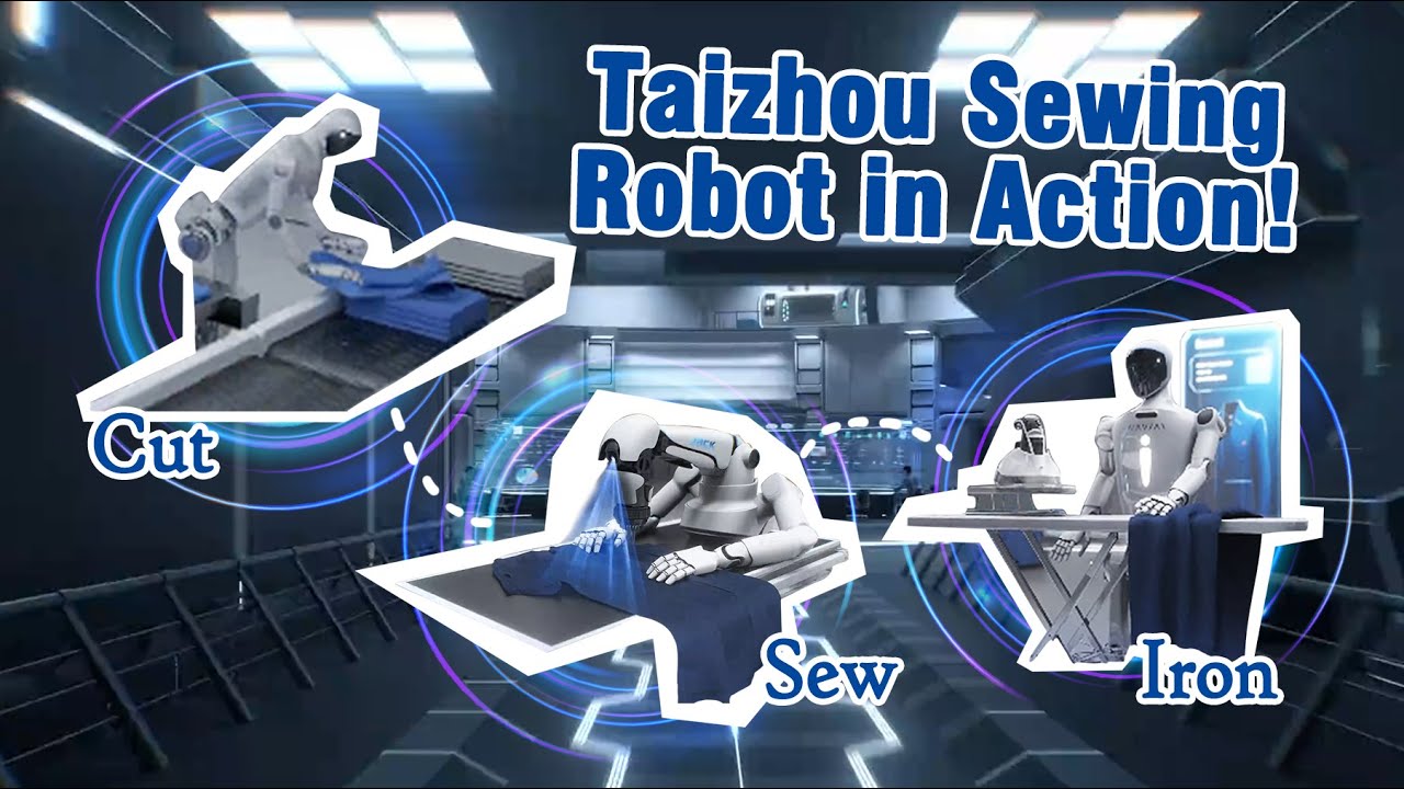 What’s Next for Garment Factories? Robots Running the Show! - YouTube