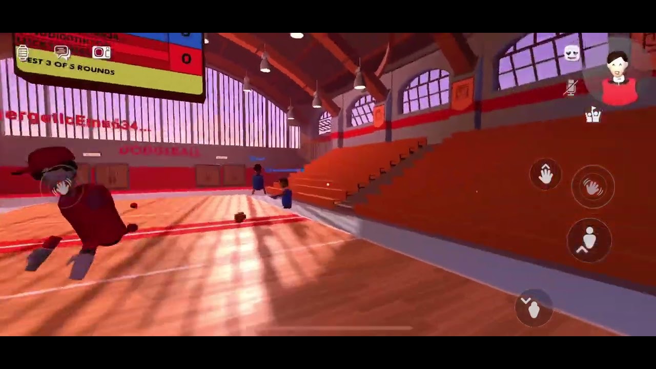 Dodgeball in rec room - YouTube