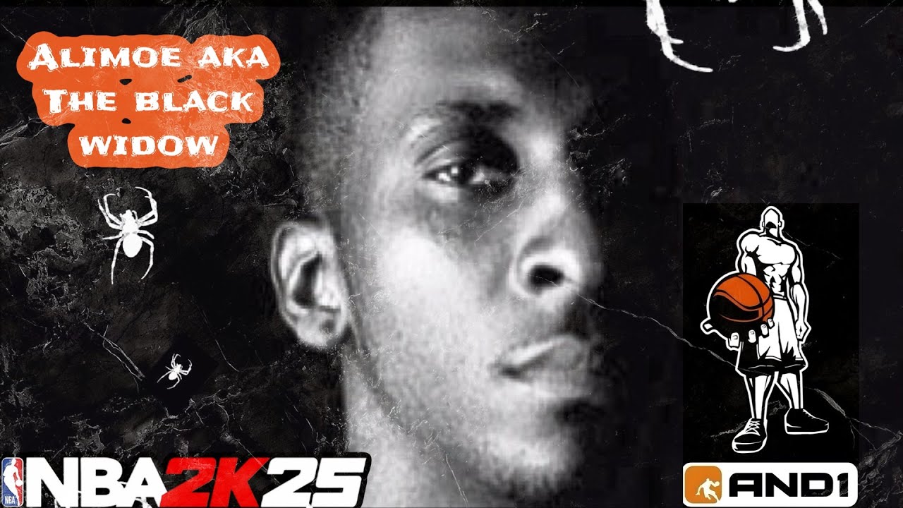 NBA2K25 AND1 Alimoe AKA Black Widow Mixtape #rip - YouTube