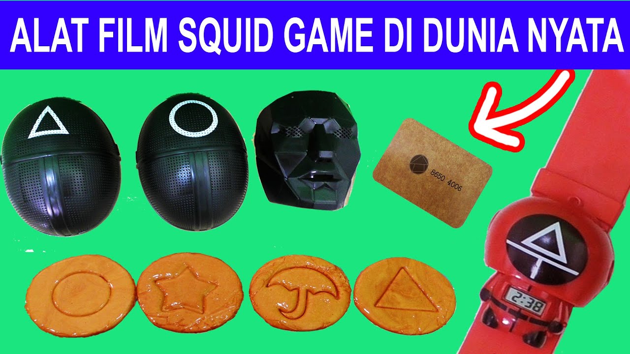 ALAT ALAT FILM SQUID GAME DI DUNIA NYATA - YouTube