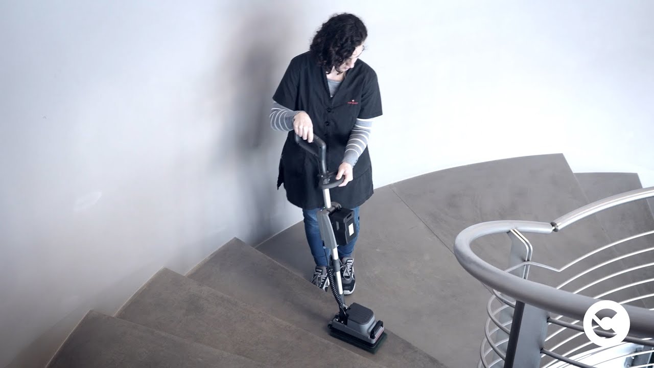 CM Mini Orbital Floor Machine to Clean Small Spaces | Comac - YouTube