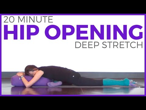 20 minute Deep Stretch Yoga For HIPS