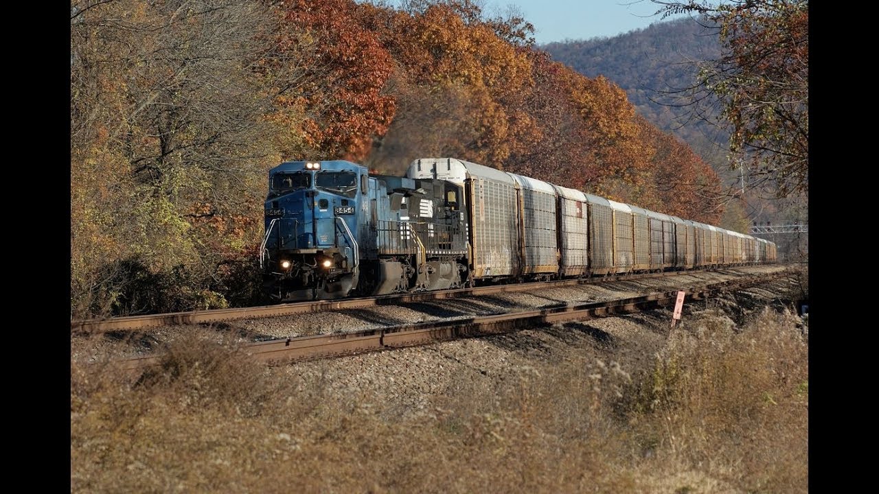 NS 11J on the NS PITTSBURGH LINE - YouTube