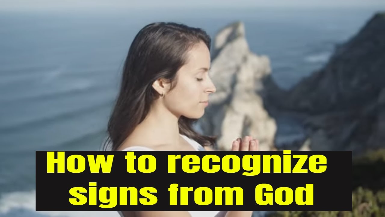 How to recognize signs from God #god #jesus - YouTube