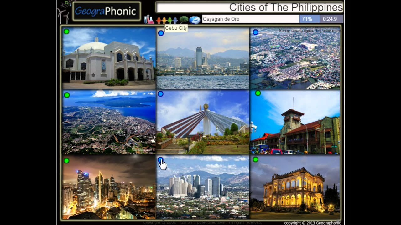 bilder av största städerna i Filippinerna, Quezon City, Manila, Cebu ...