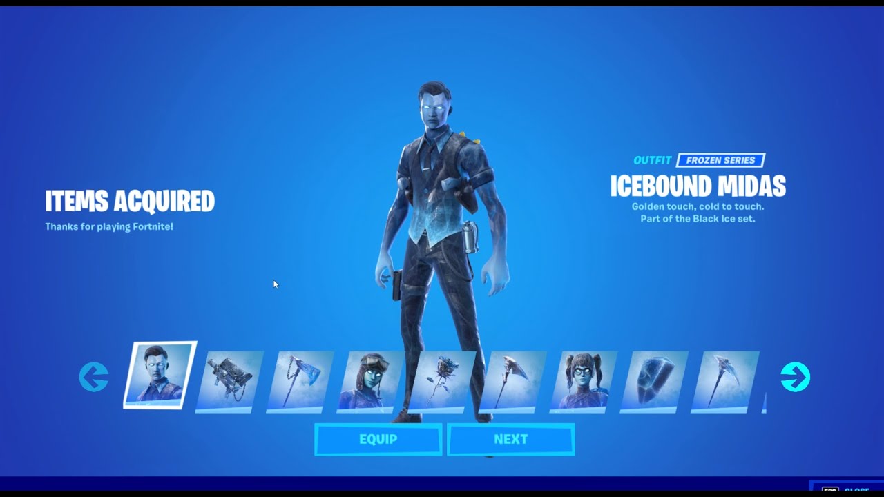 Buying the new BLACK ICE BUNDLE! Fortnite. - YouTube