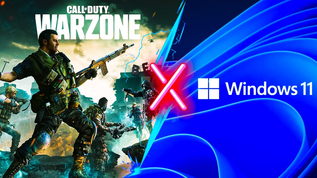 Warzone Windows 11 Gameplay Test ( win 11 is the best for gaming ) no ...