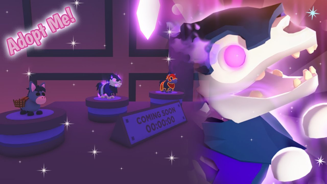 Adopt Me final week Halloween Fun Mule Jousting Horse & Undead Jousting ...