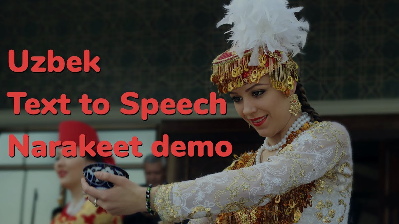 Uzbek text to speech: Make audio and video materials easily with Text ...