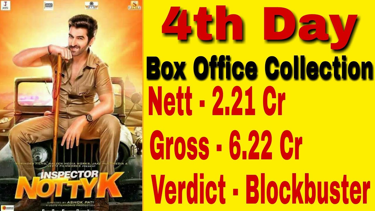 Inspector Notty K 4th Day Box Office Collection | Superstar Jeet | 22 January 2018 | INK Day 4 ...