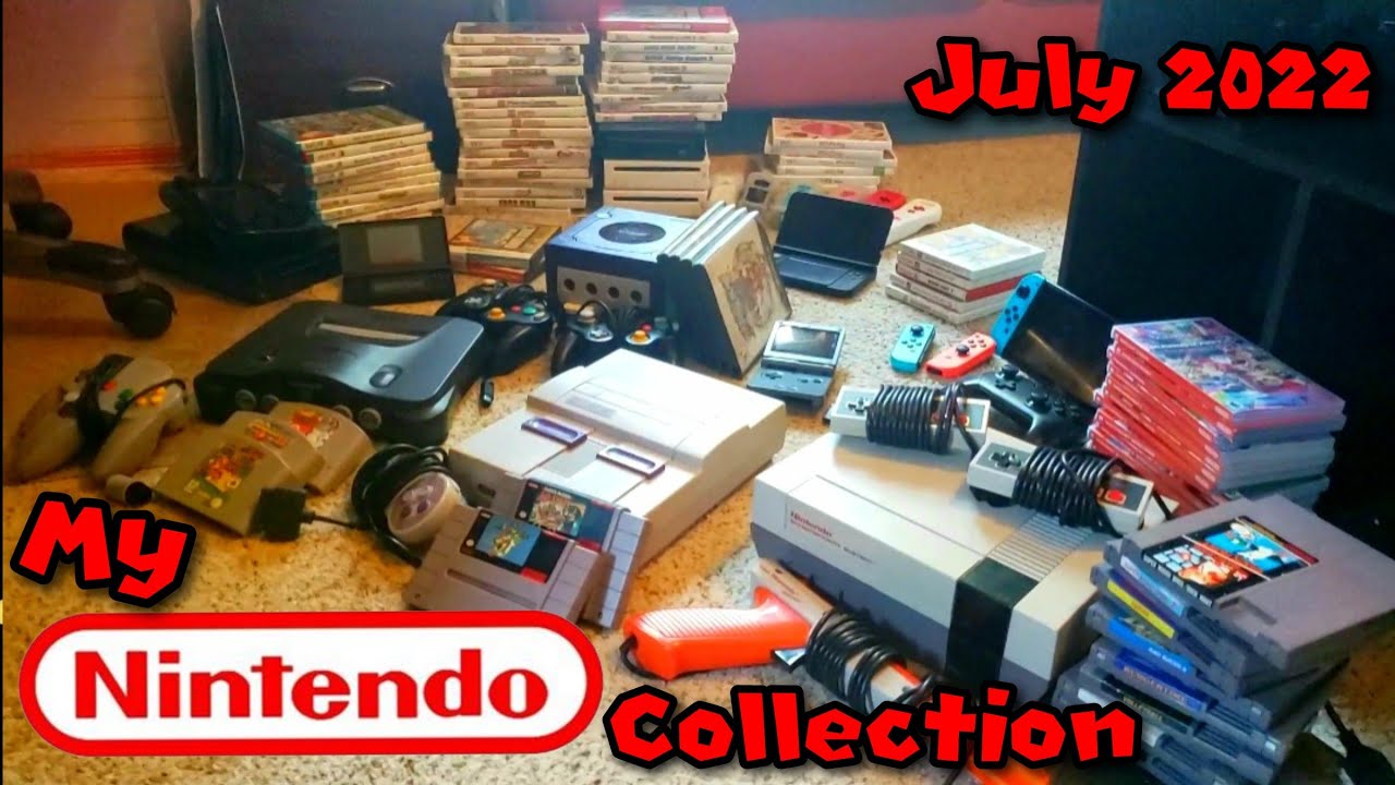 My Nintendo Collection July 2022 - YouTube