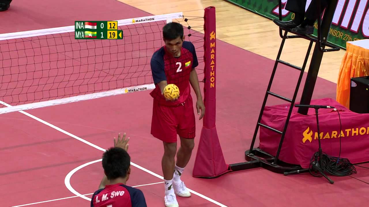 27th SEA GAMES MYANMAR 2013 - Sepaktakraw 11/12/13 - YouTube
