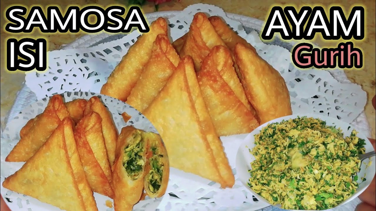 RESEP ISIAN SAMOSA KHAS TIMUR TENGAH ! DAN MEMBUAT NYA ! SAMOSA ISI ...