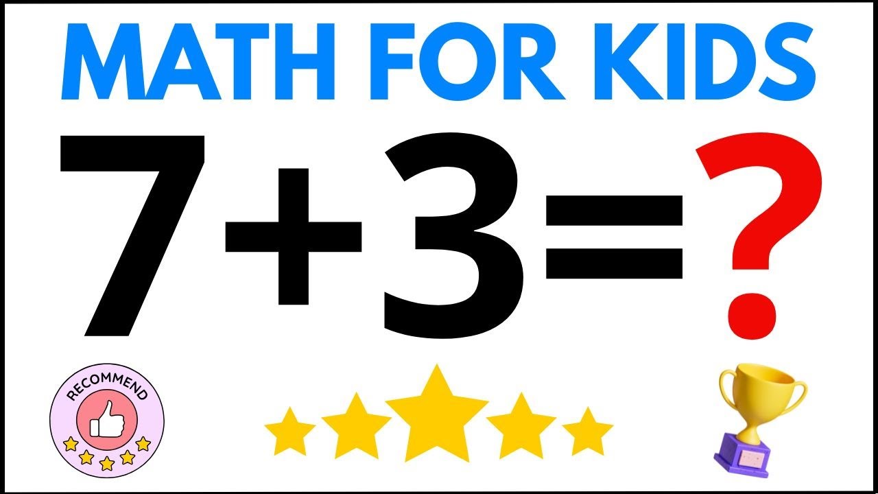 👉 Math for Kindergarten | Maths Quiz for Kids | Fun Math for Kids Learning - YouTube