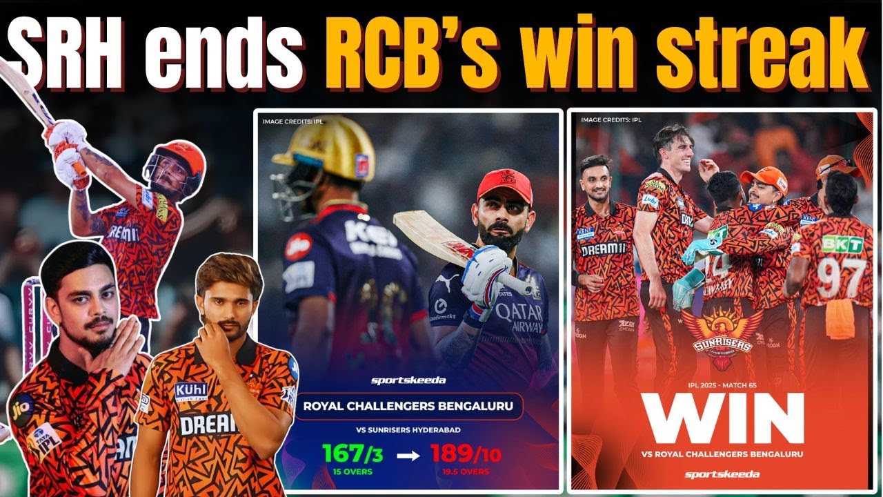 IPL 2025: SRH vs RCB: Ishan Kishan and NKR ruined RCB's dream to top ...