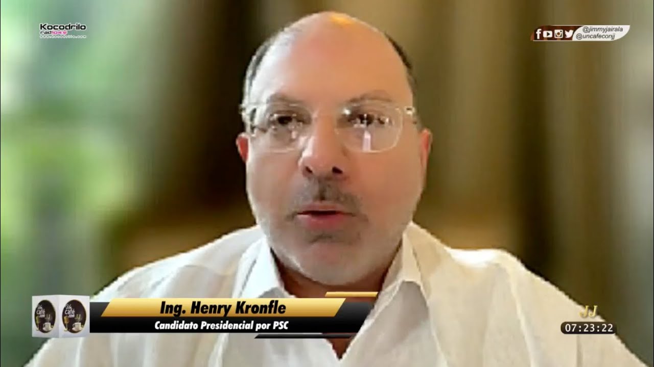 Henry Kronfle: El miedo está inundando a la familia ecuatoriana- Un ...