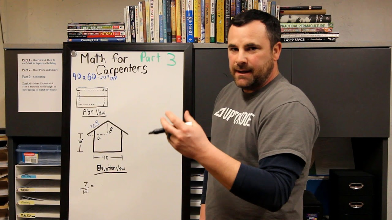Carpenter Math : Estimating Roof, Fascia and Wall area on a Gable end ...
