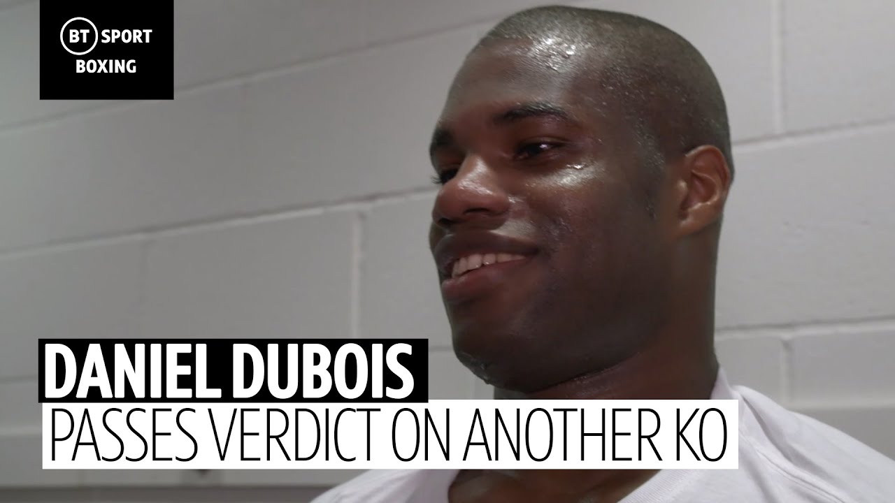 Daniel Dubois gives his verdict on another huge knockout - YouTube