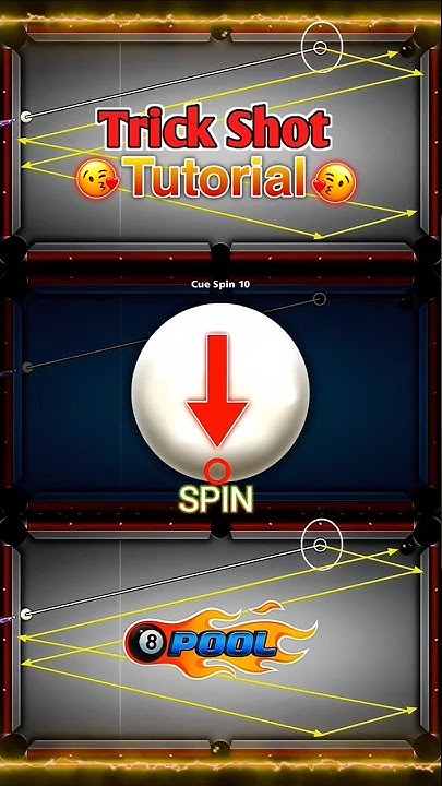 Trick Shot Tutorial - 8 ball pool #shorts #youtubeshorts #short #8ballpool #trickshotter #8ball ...
