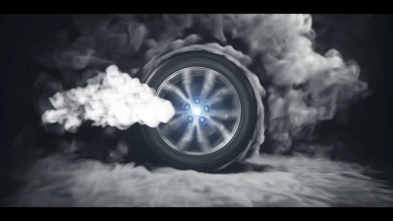 very fast-spinning wheel logo intro [Custom made] - YouTube