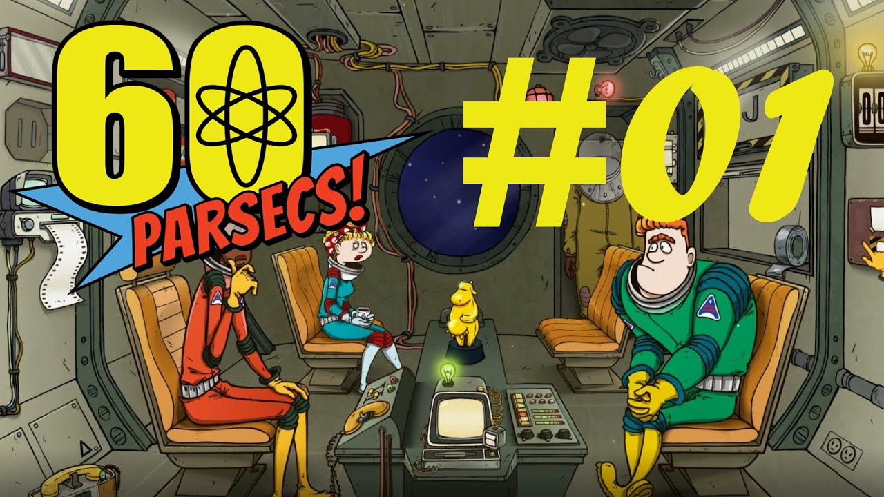 60 Parsecs! #01 - When 3 weirdos share a shuttle... - YouTube