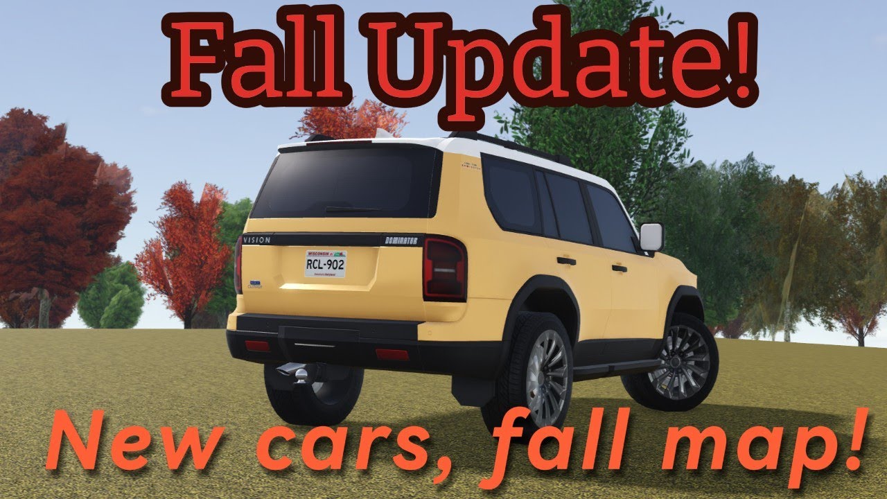 Fall has Fallen in Greenville ROBLOX! 9 New Cars, Fall Trees, Leaf ...