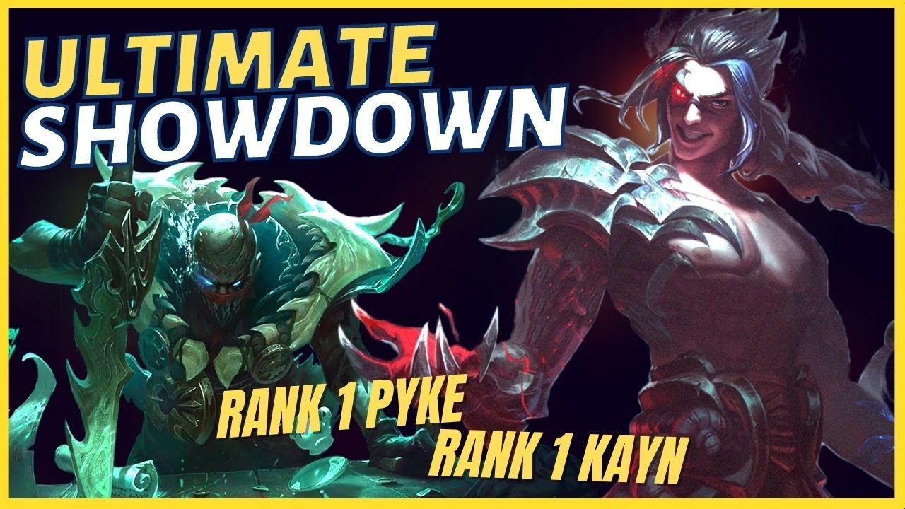 RANK 1 KAYN VS RANK 1 PYKE (DAVEMON) | Challenger Kayn - League of ...