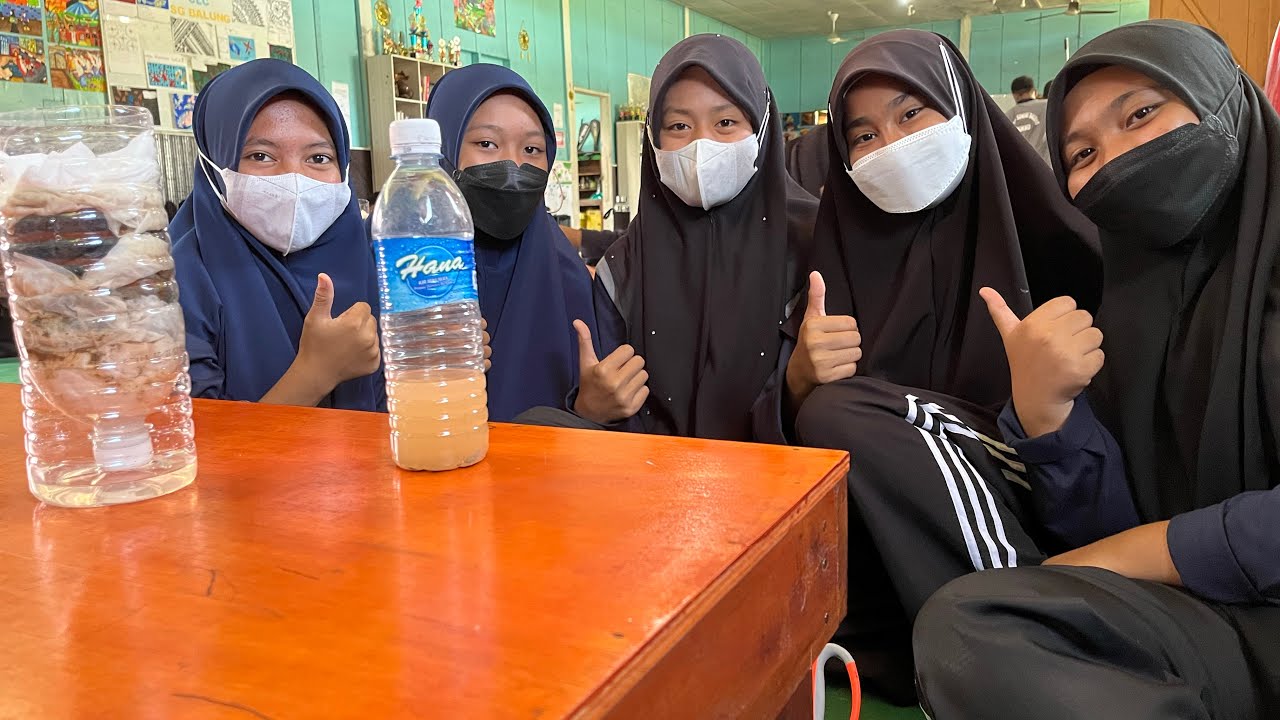 Rekayasa Membuat Alat Penjernih Air l Prakarya Kelas 8 CLC Sungai ...