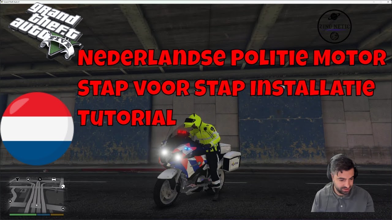 Hoe installeer je Nederlandse politie motor voor GTA op pc - YouTube