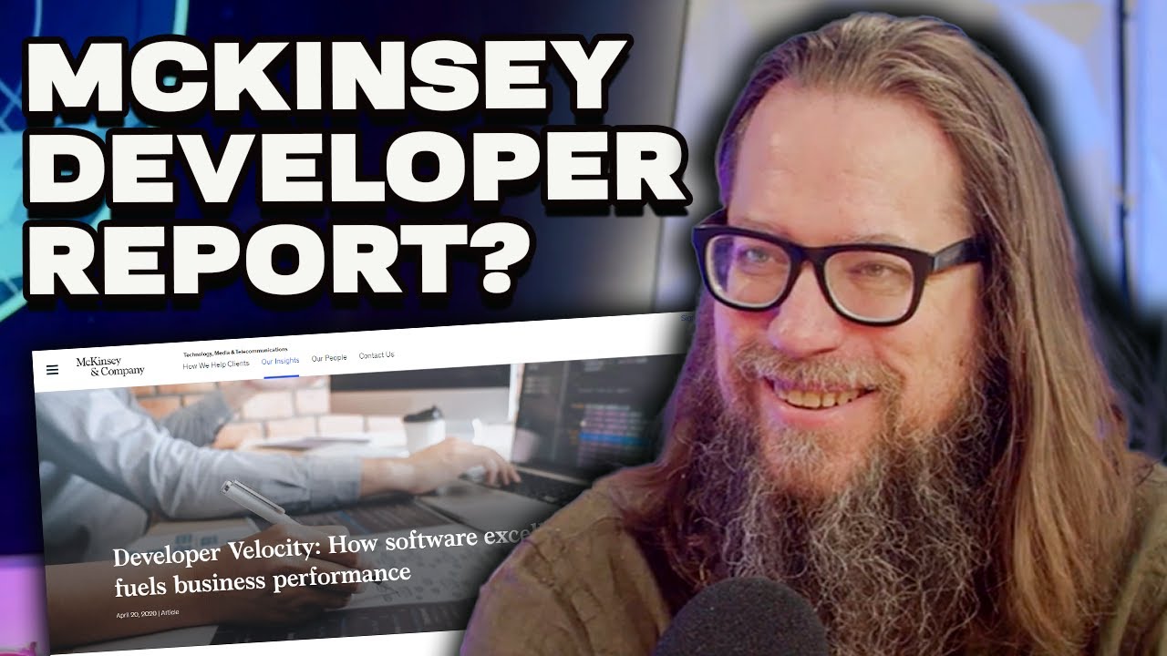 What is the McKinsey Developer Report? - YouTube