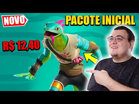 SKIN DO TIXO LAGARTIXO CHEGOU ! NOVO PACOTE INICIAL DA NOVA TEMPORADA ...