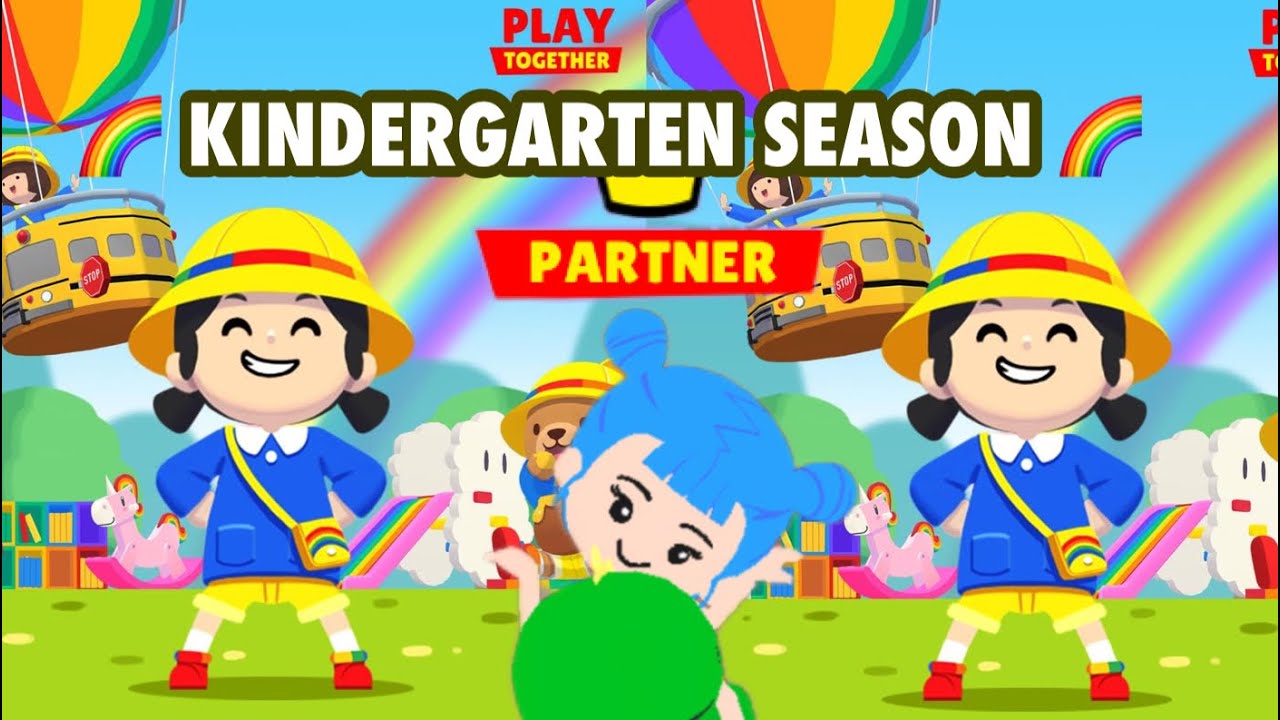 RAINBOW KINDERGARTEN SEASON PACKAGE 🌈 🥰💗 || PLAY TOGETHER - YouTube