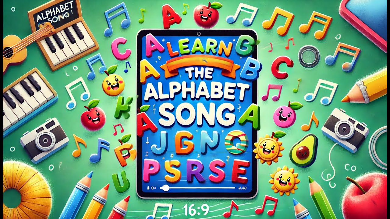 "Learn the Alphabet Song | Fun ABC Song for Kids | Educational Nursery ...