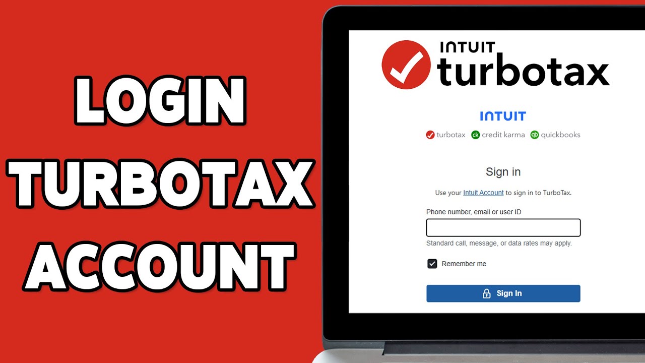 How To Login TurboTax Account 2025 | TurboTax Account Sign In Tutorial ...