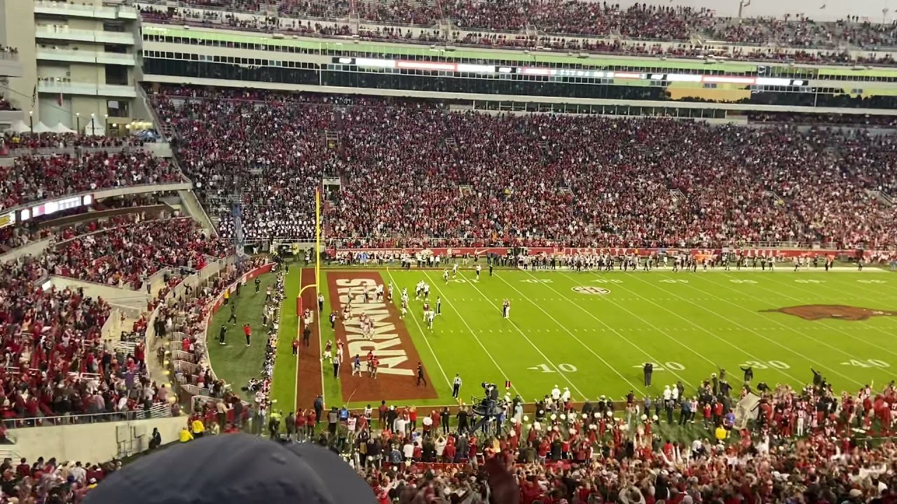Arkansas v Mississippi State 2021 - Game Winning Touchdown - YouTube