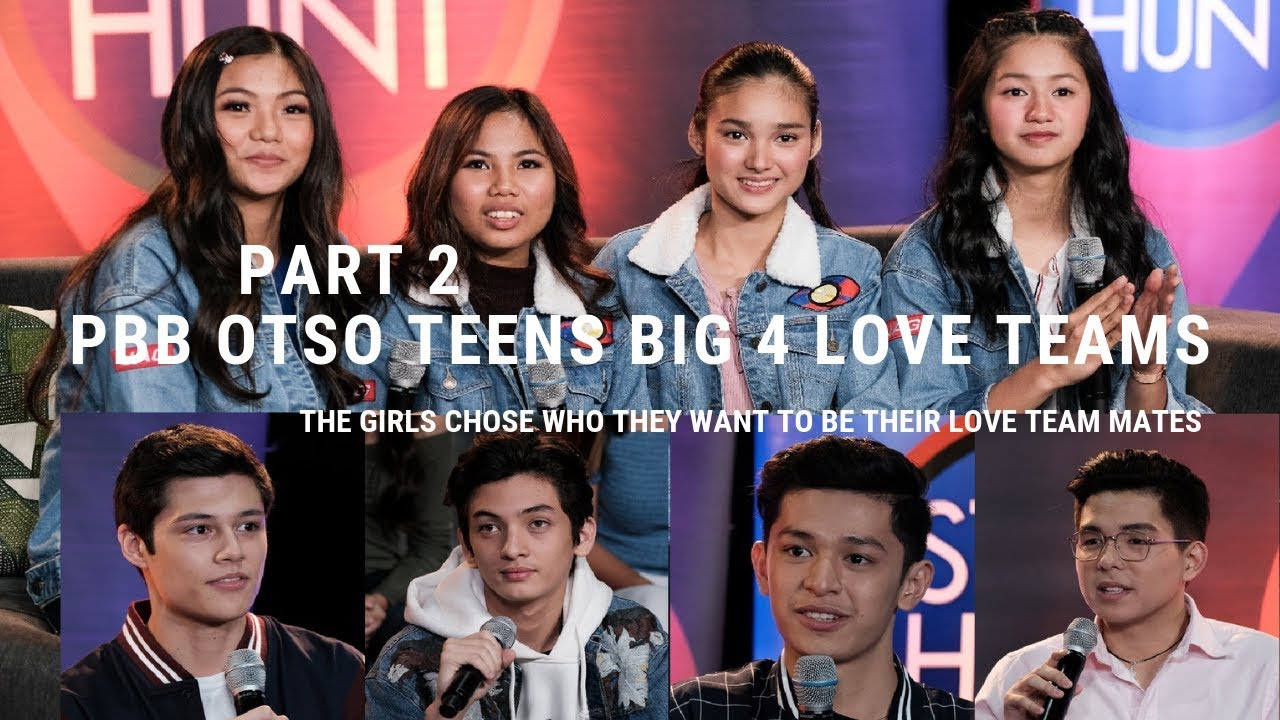 PART 2 PBB OTSO BIG 4 KA LOVE TEAM NA GUSTO NI KARINA, LIE, JELAY ...