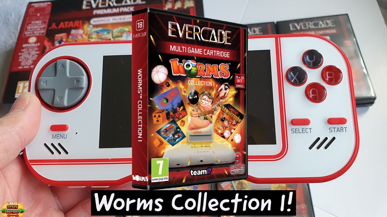 Evercade Worms Collection 1 - YouTube