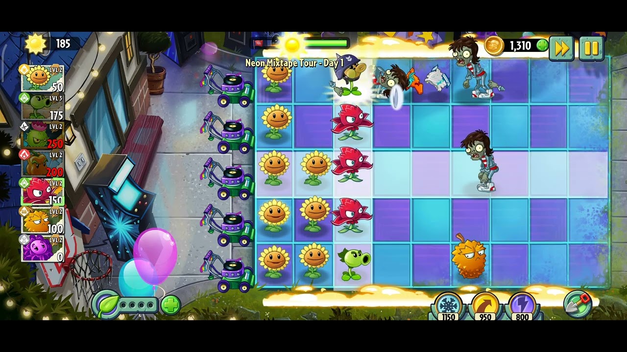 PvZ 2 fat beats PvZ story mode #1 - YouTube