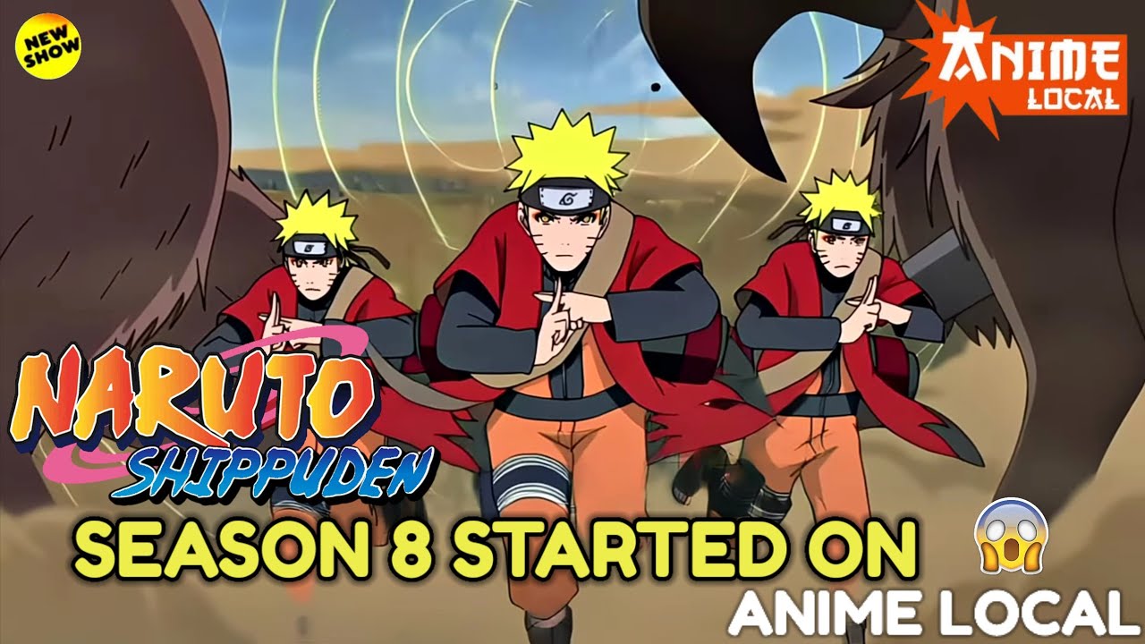 Naruto Shippuden Season 8 Started On Anime Local | Naruto Shippuden On ...