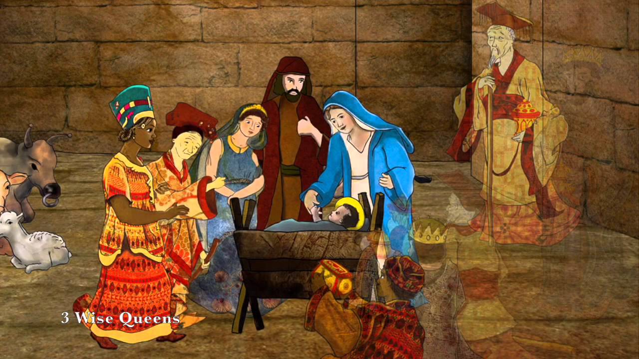 Advent Day 22: The three wise kings present the nativity gifts - YouTube