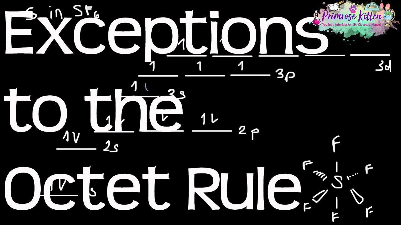 Exceptions to the Octet Rule - Revision for A-Level Chemistry - YouTube